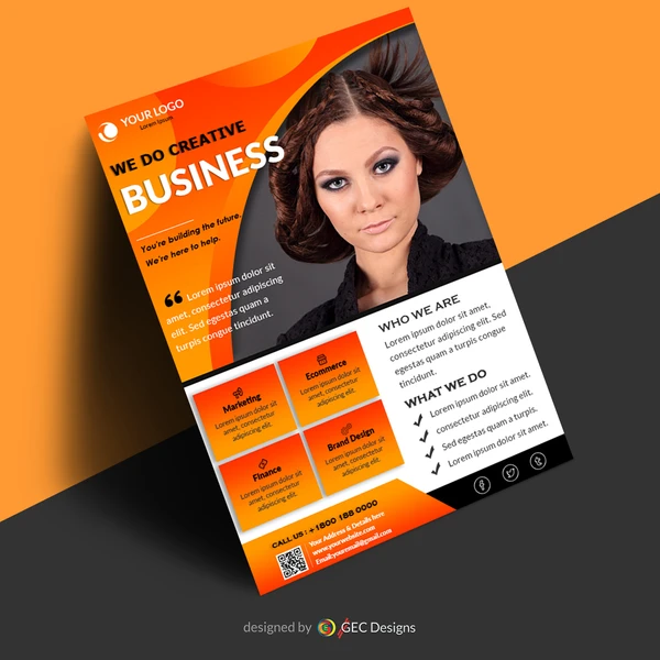 Business Solutions Consultant Flyer Template | GEC Designs