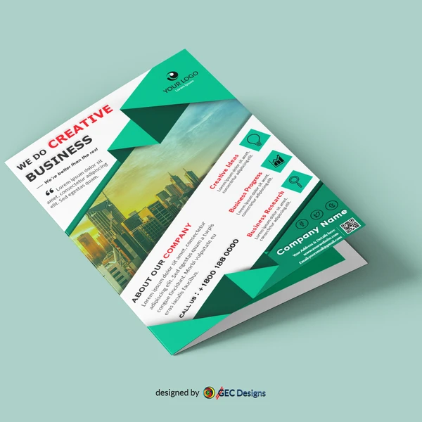 Free Creative Business Flyer Template | GEC Designs