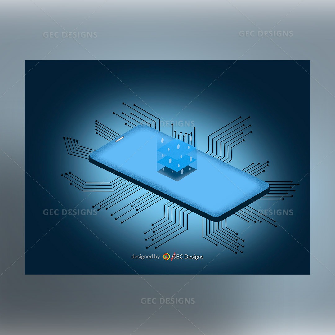 Isometric IOT Network illustration | GEC Designs