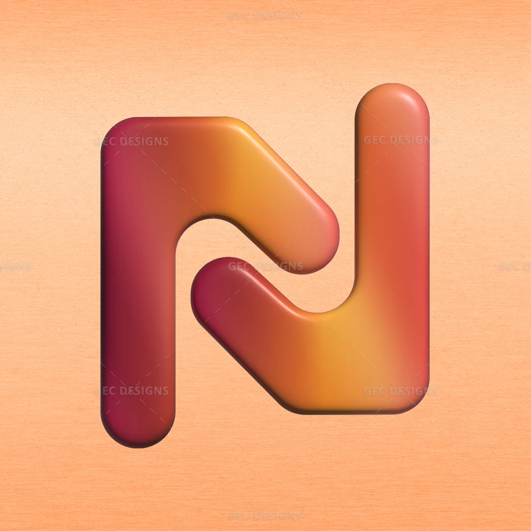 Initial Logo Template with Striking Artistic Design | GEC Designs