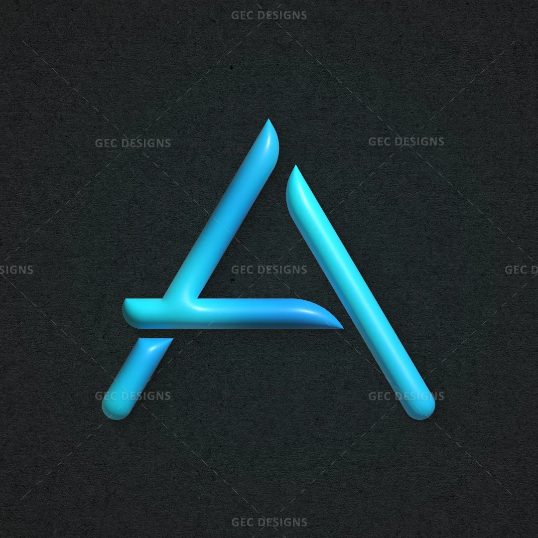 Modern and Unique Vector Logo Design Incorporating Letter A | GEC Designs