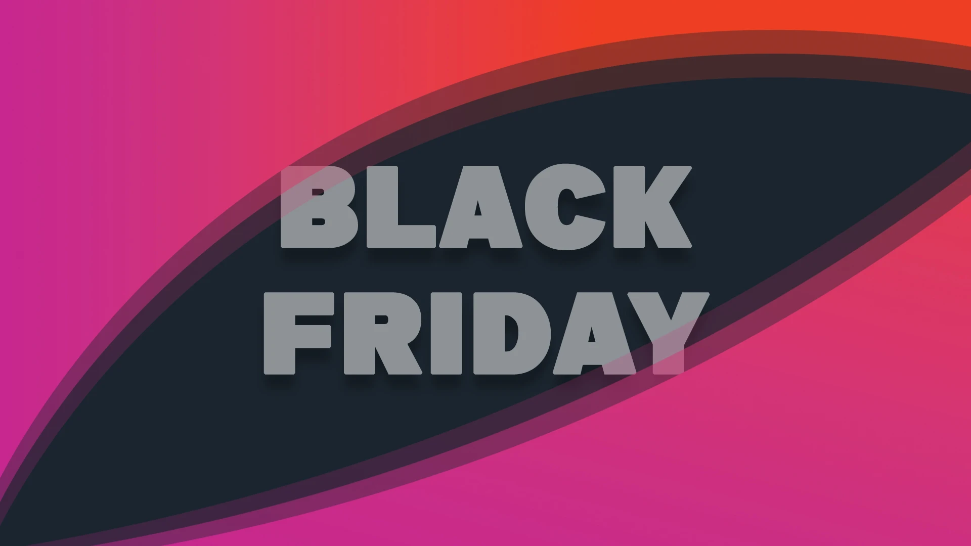 Black Friday text animated PSD template | GEC Designs