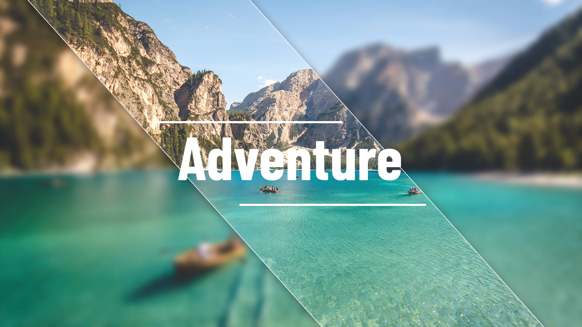 Tours and Travel holiday promo Intro PSD template | GEC Designs