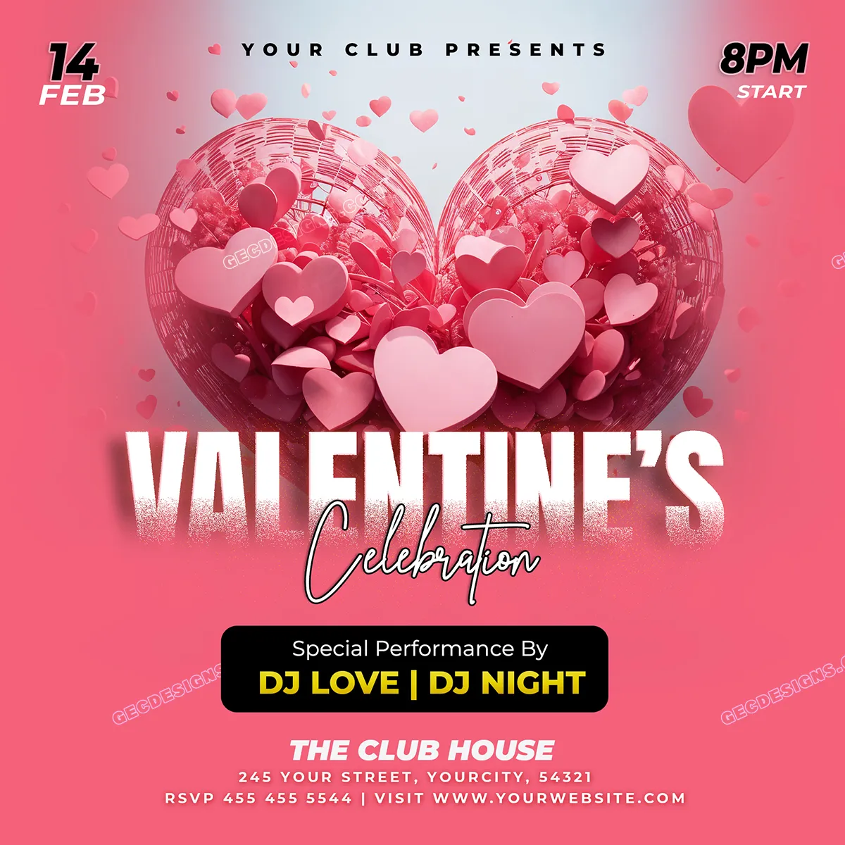 Social Media Poster Templates - GEC Designs