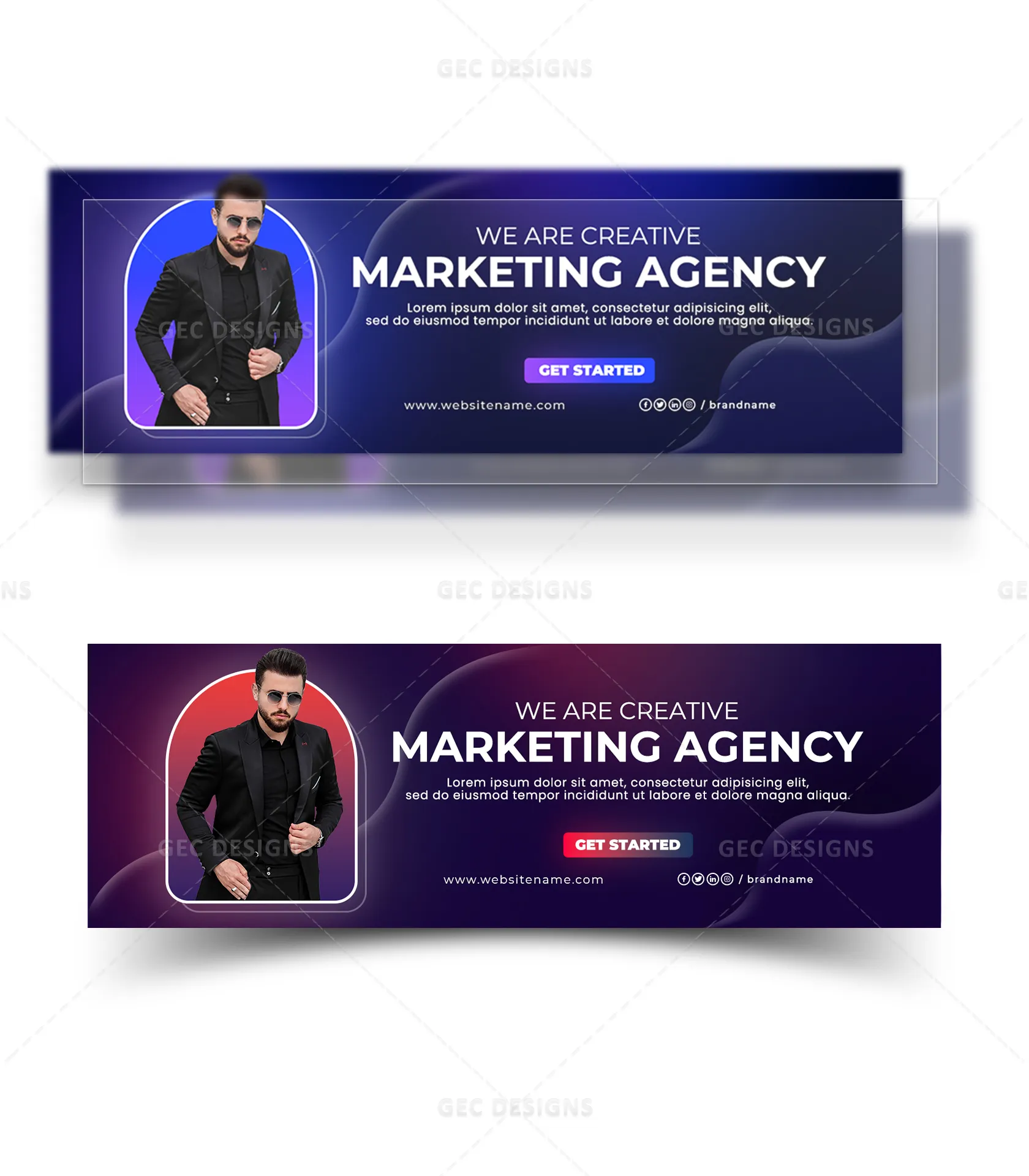 Social Media Poster Templates - GEC Designs