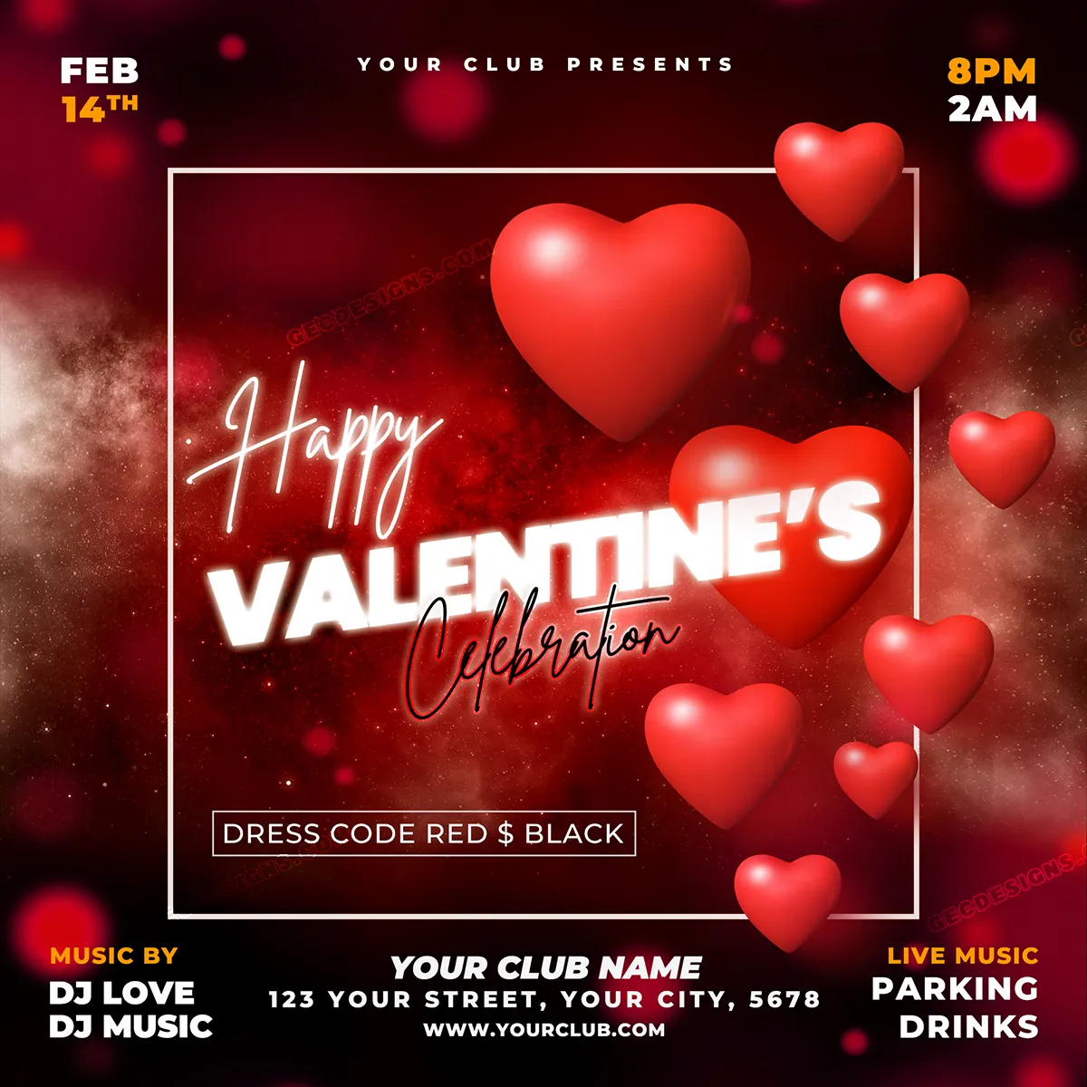 Social Media Poster Templates - GEC Designs