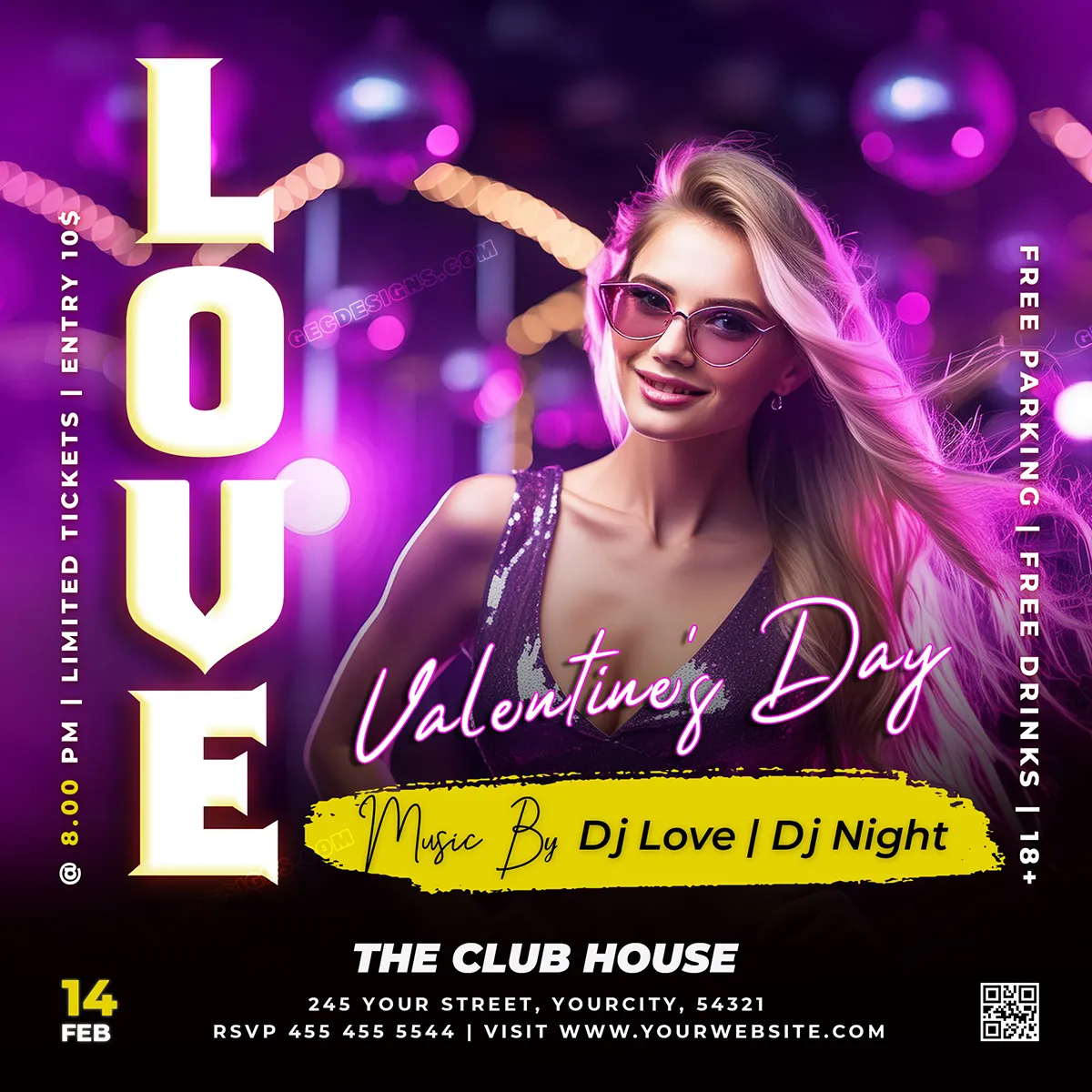 Social Media Poster Templates - GEC Designs