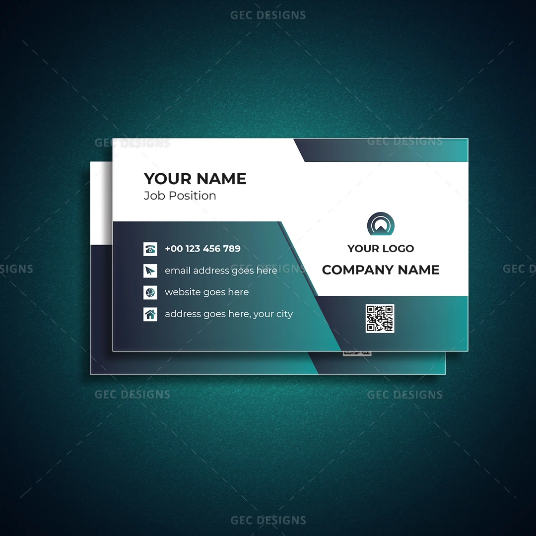 Free Business Card Template with a Professional Look | GEC Designs