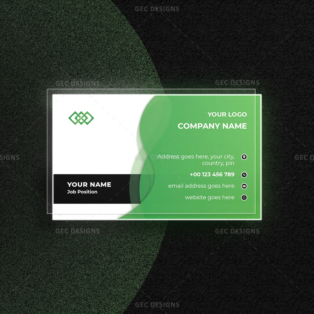 Impressive Vector Business Card Template | GEC Designs
