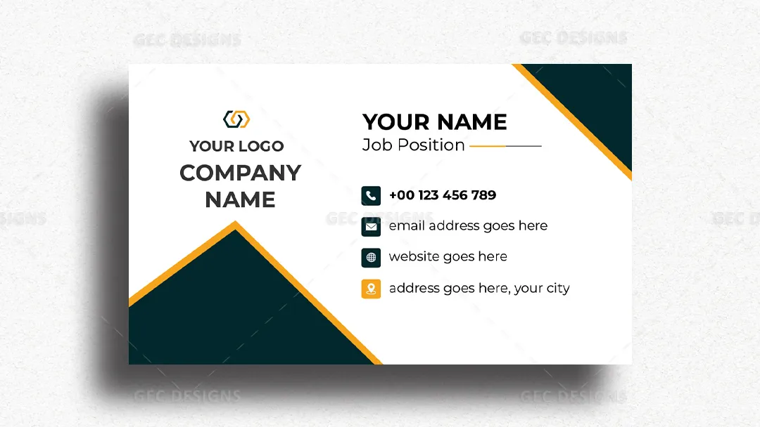 Visiting Card Templates - GEC Designs