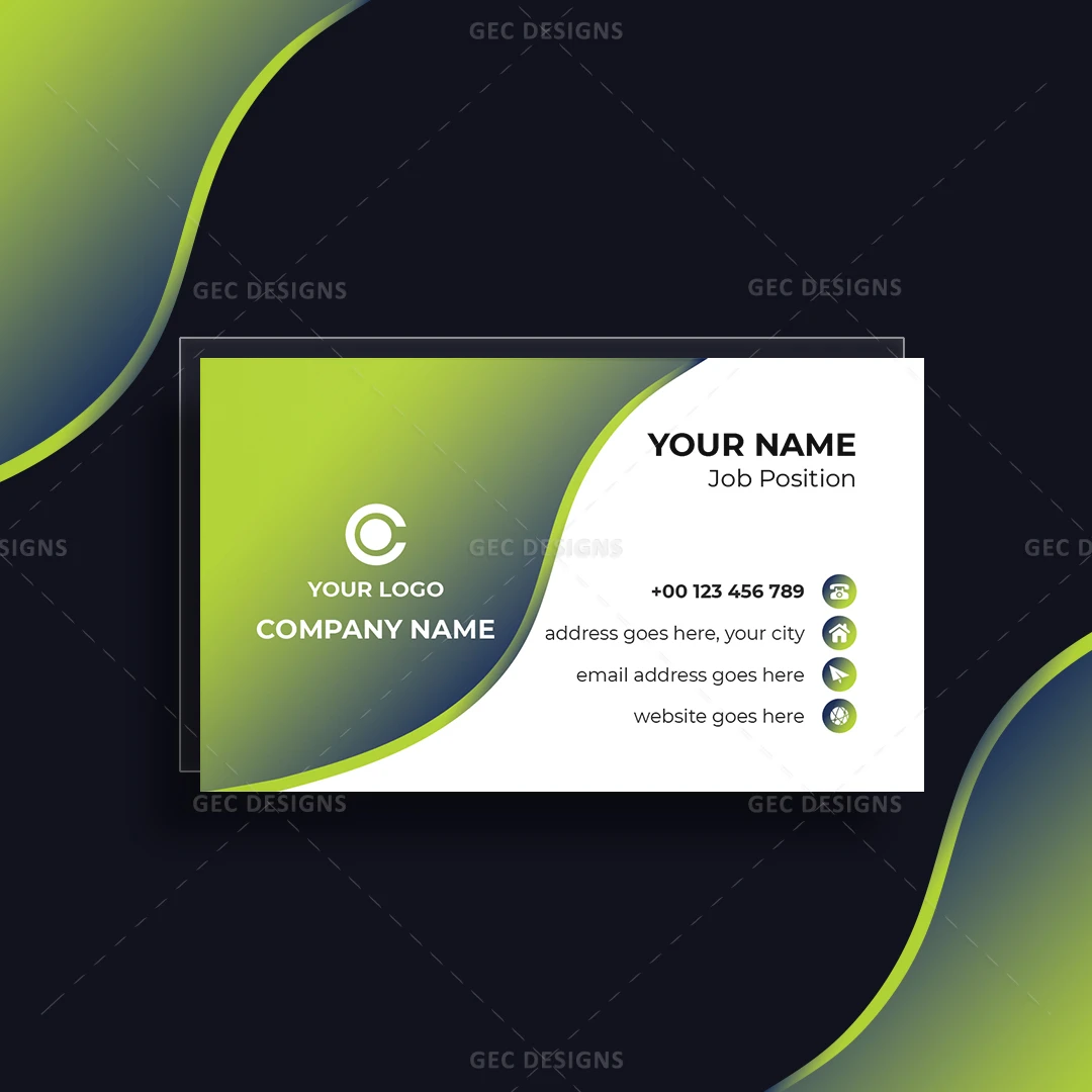 Vintage Retro Business Card Template | GEC Designs