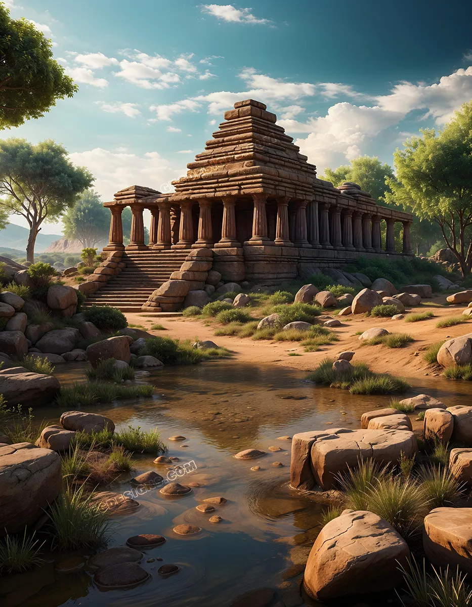 Ancient Temple Wallpaper
