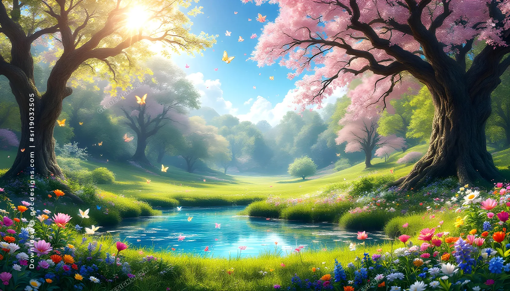 Beautiful Spring Forest Wallpapers