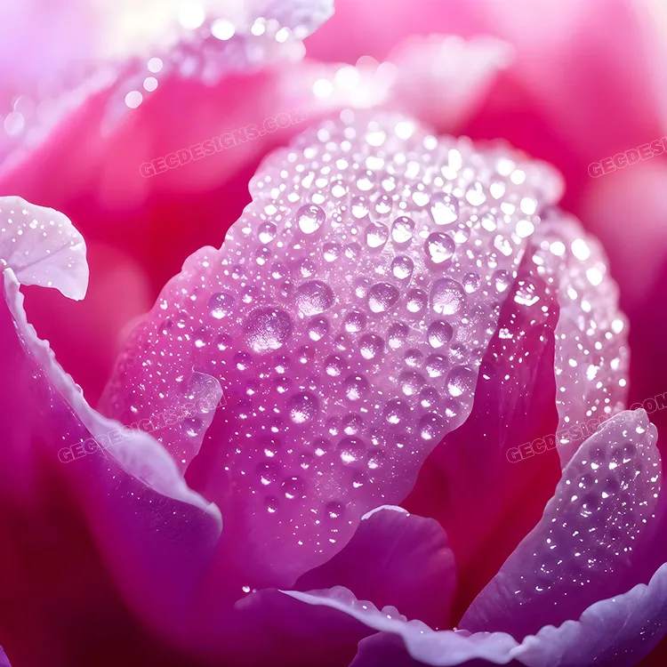 Beautiful Water Drop On Flowers