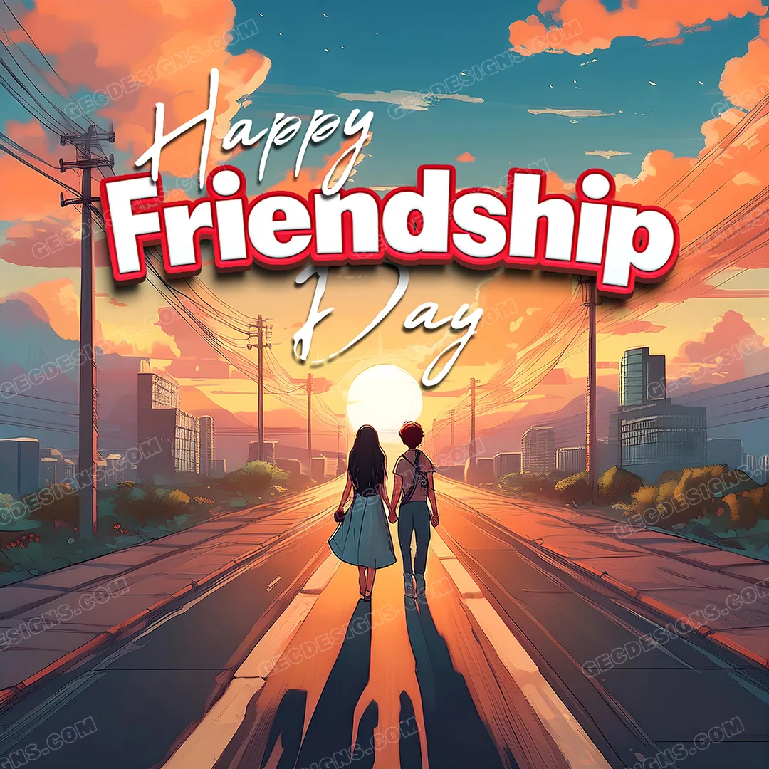 Celebrate International Friendship Day with the digital art of cute ...