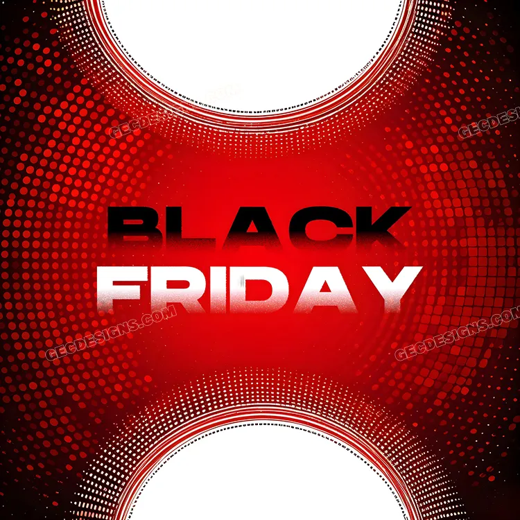 Creative Black Friday promo banner wallpaper - GEC Designs