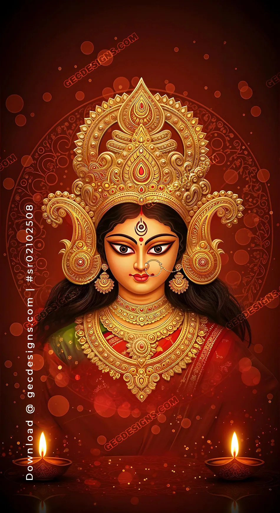Durga Puja - High-Resolution Wallpapers for All Screens | GEC Designs ...