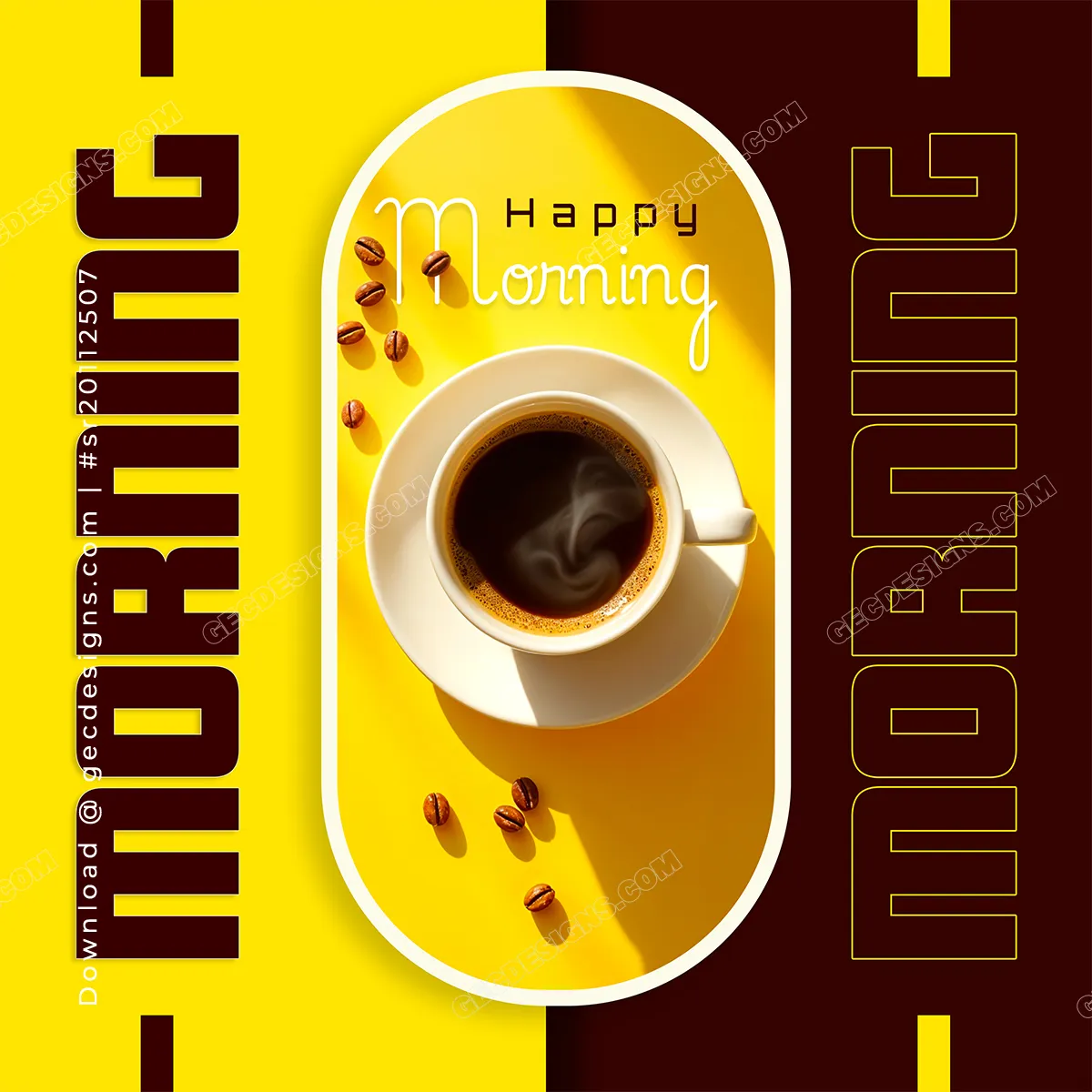 Good Morning Image with Green Nature and Daisy Flower for Peaceful ...