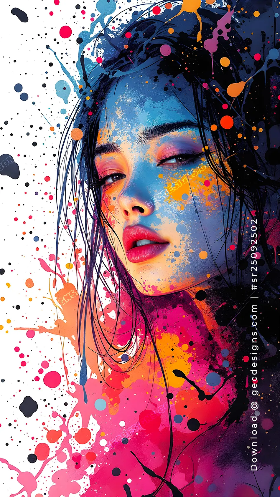 Minimal Birthday Candle iPhone Wallpaper with Confetti and Spotlight in ...