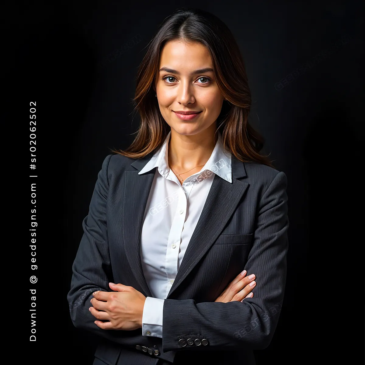 Female Executive in a business suit - GEC Designs