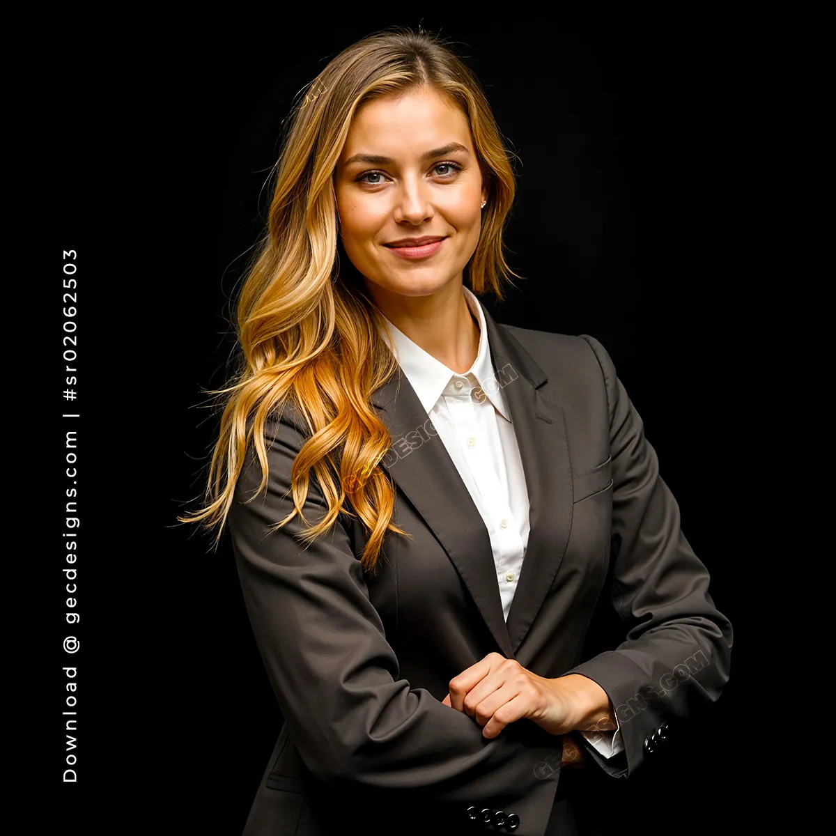 Female Executive in Elegant Business attire - GEC Designs