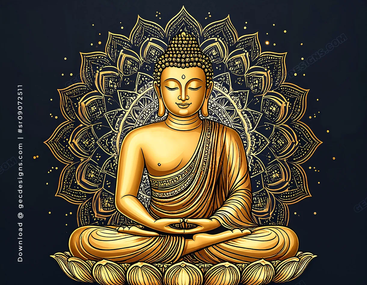 Happy Guru Purnima Wishes Image with Guru Teaching Children Under a ...