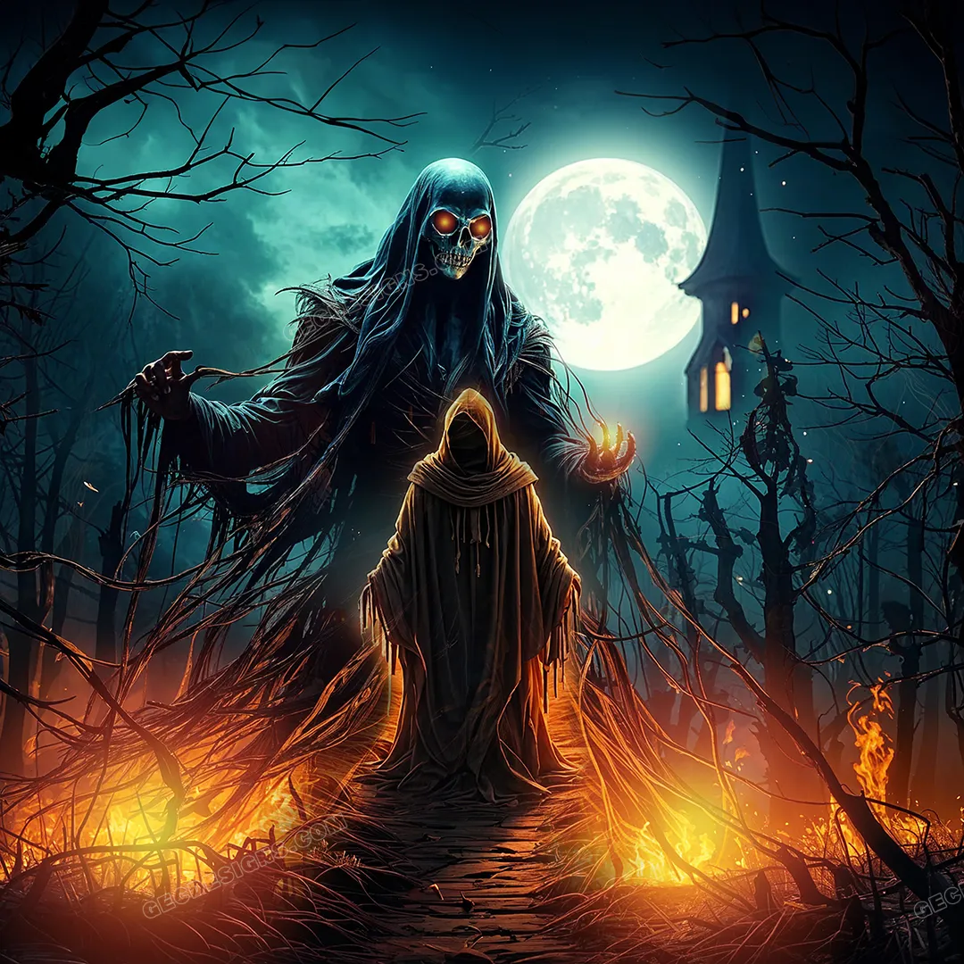 Ghost Scary Horror Wallpaper