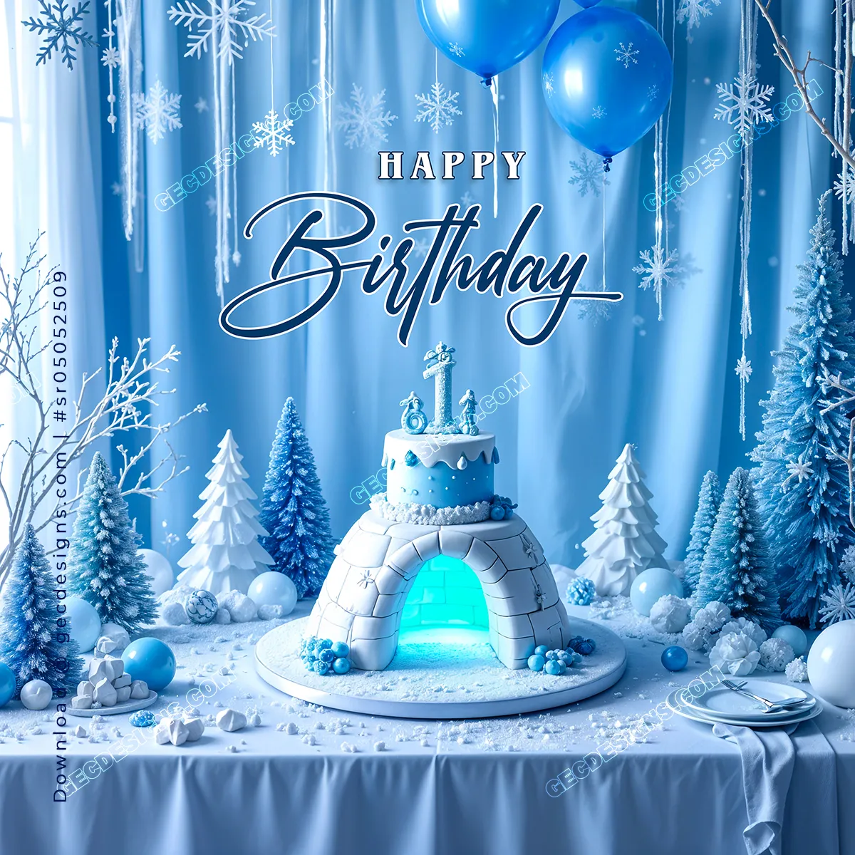 Happy Birthday wishes, First birthday cake image - GEC Designs