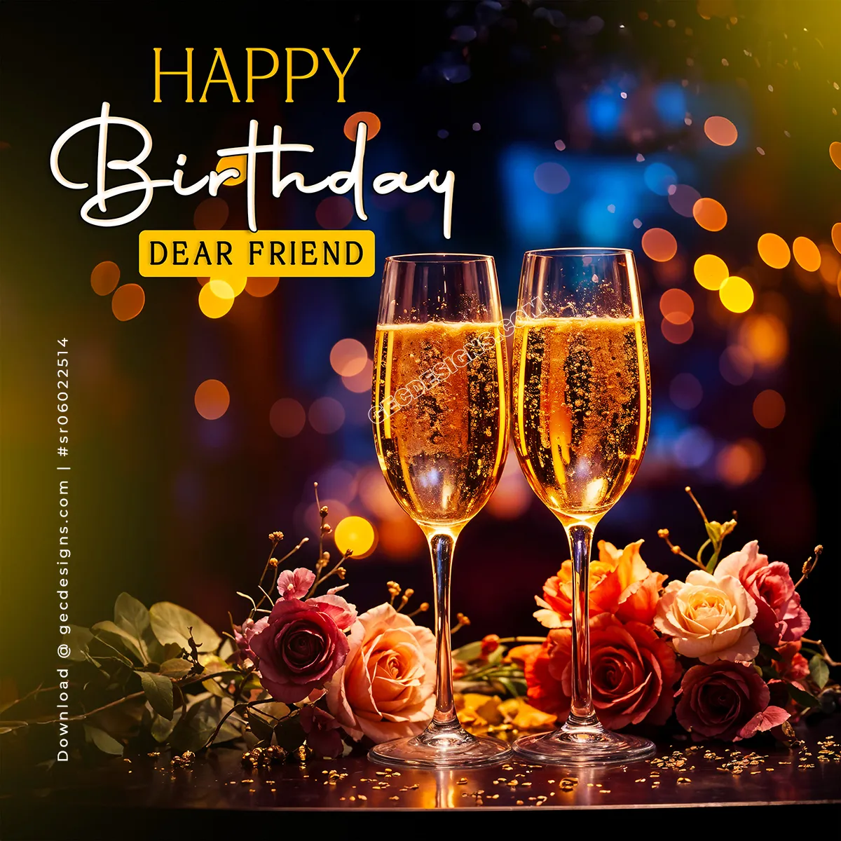 Happy Birthday wishes image with cute snowmen, winter cake, and ...