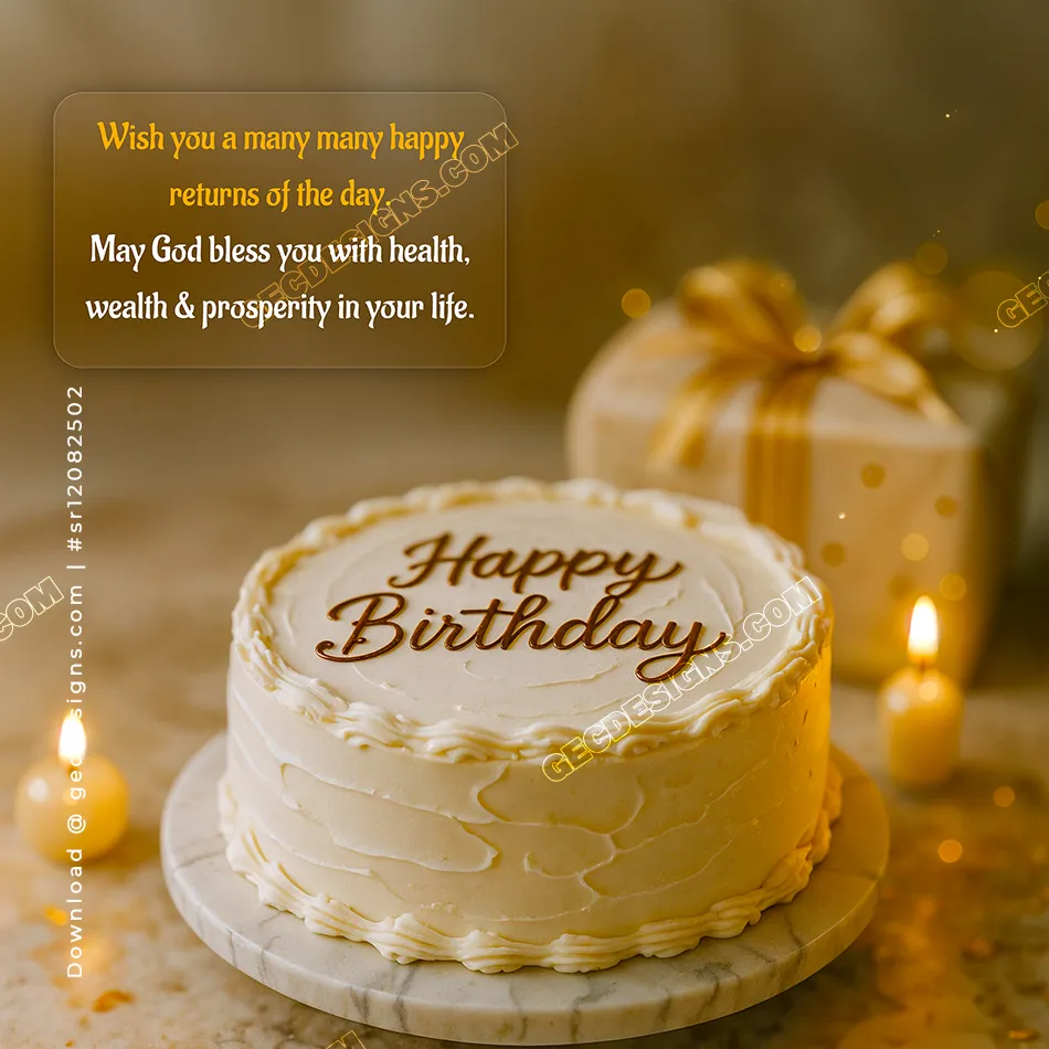 Happy Birthday Cake Gift