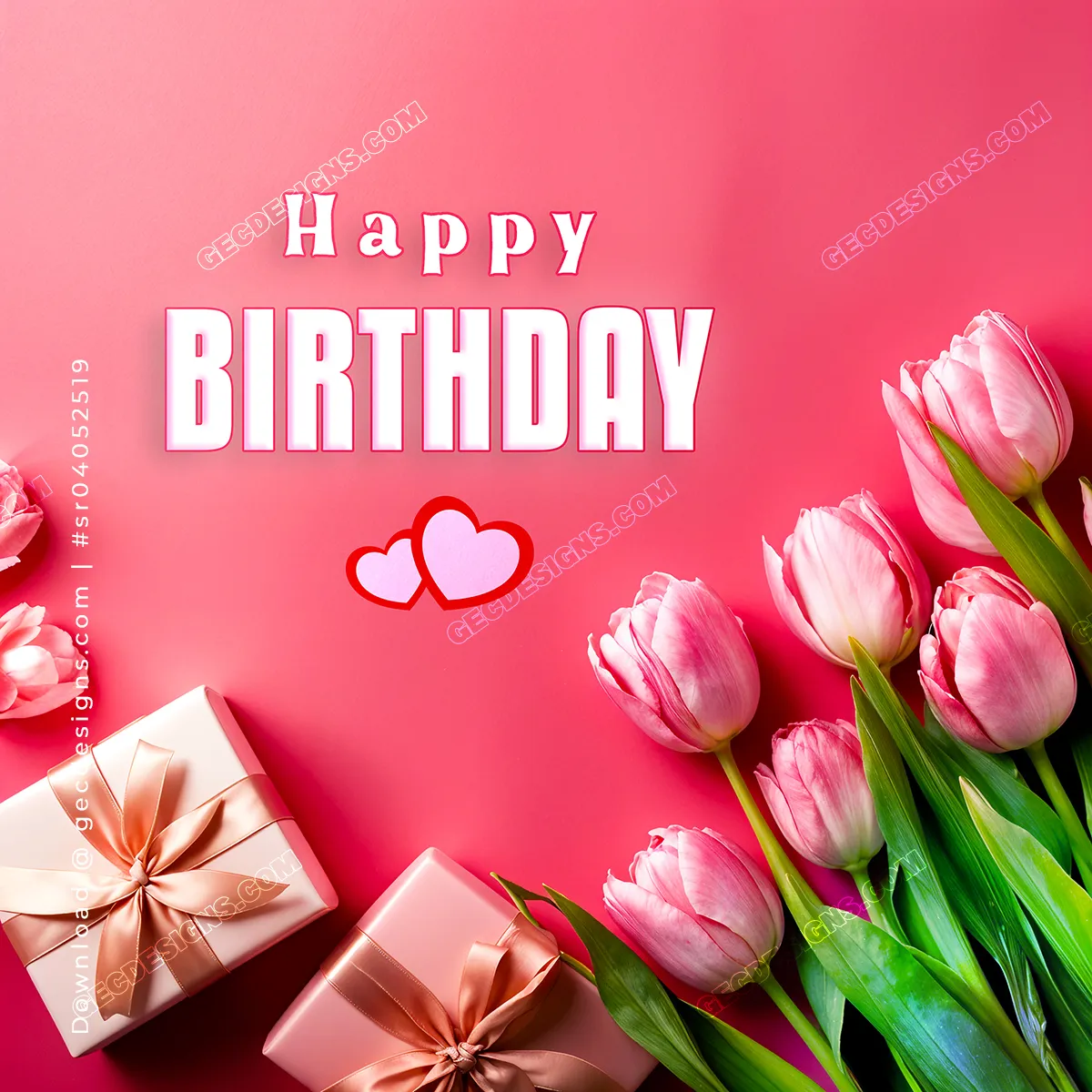 Happy Bday Wishes With Flowers