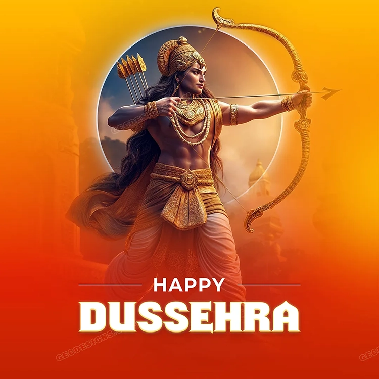 Happy Dussehra 2024, Vijayadashami wishes with Lord Ram HD image - GEC ...