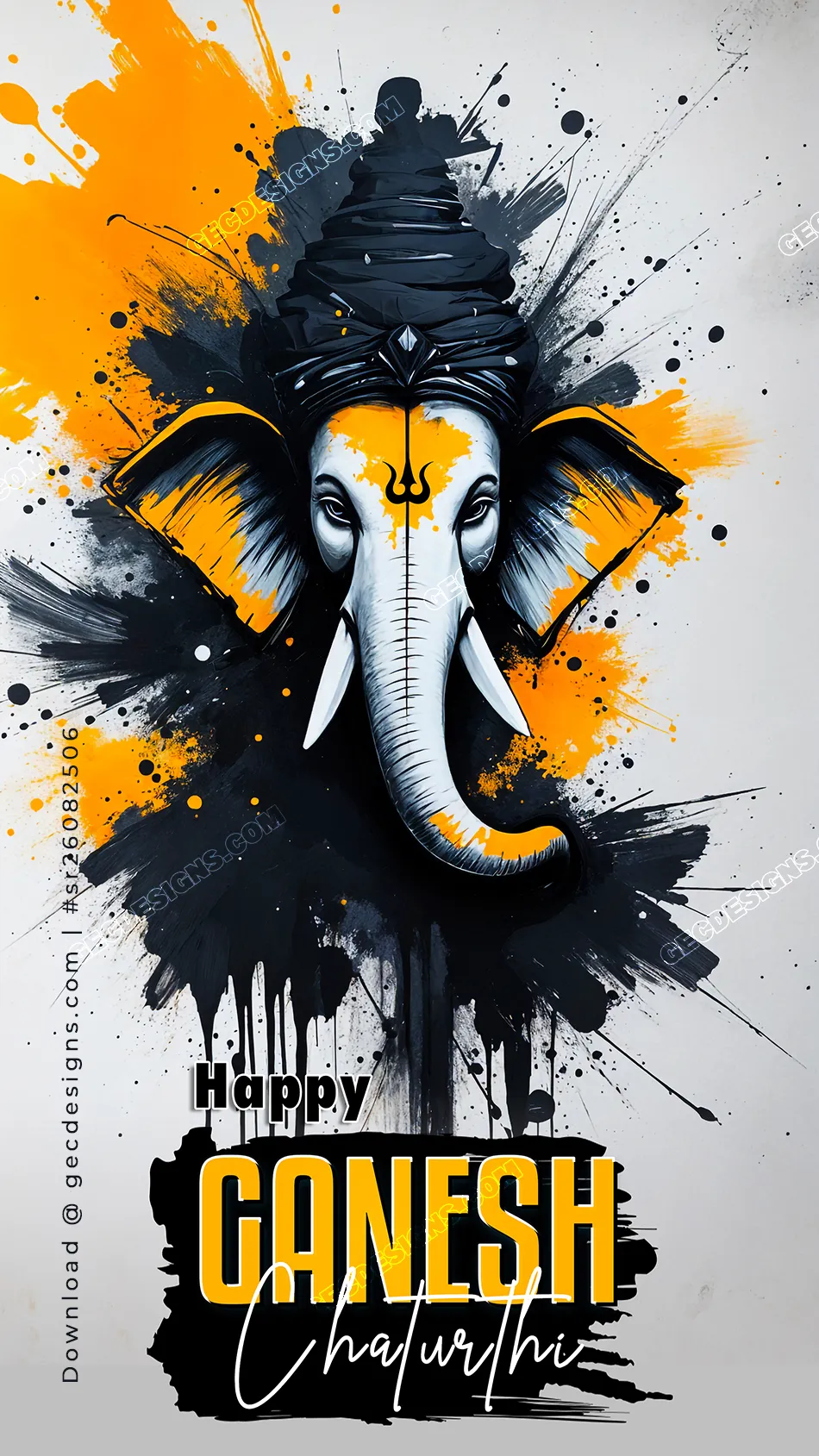 Happy Ganesh Chaturthi 2025 Wishes: Image of Lord Ganesha in Modern ...