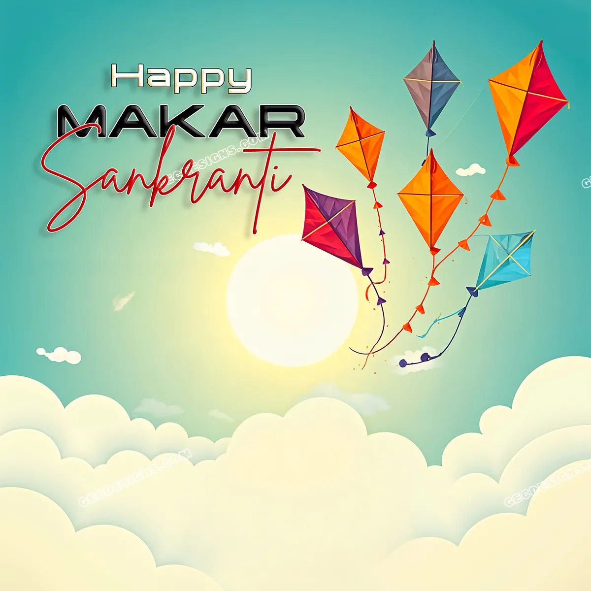 Happy Makar Sankranti 2025 wishes, the festival of the Sun God, Flying ...