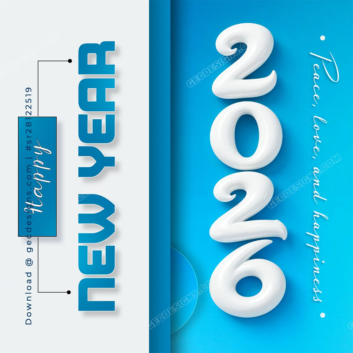 Happy New Year wishes 2026 image with glowing lanterns, snowy forest path, and warm festive ...