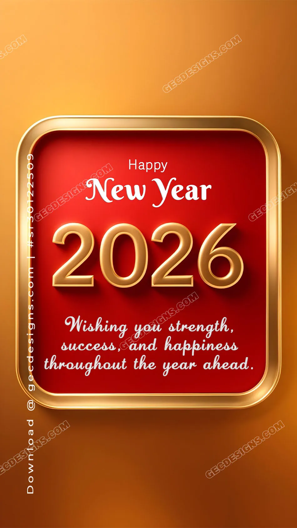 Happy New Year Wishes 2026 Image with Cute Alien Character and ...