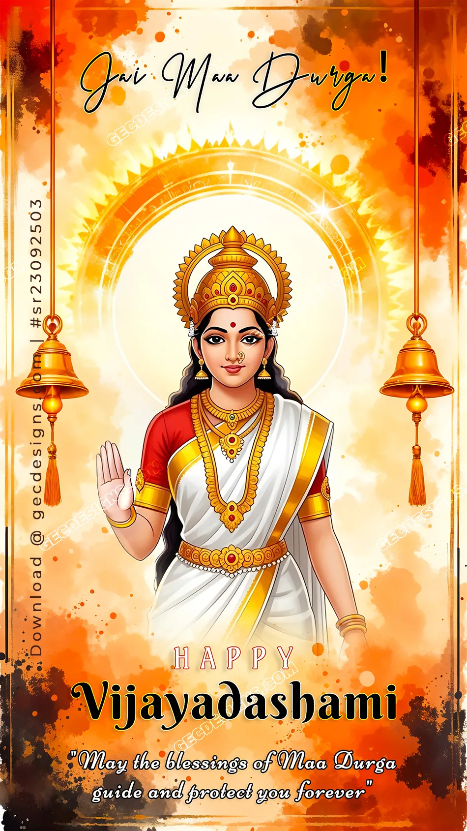 Happy Vijayadashami 2025, Dussehra Wishes with Maa Durga Blessings of ...