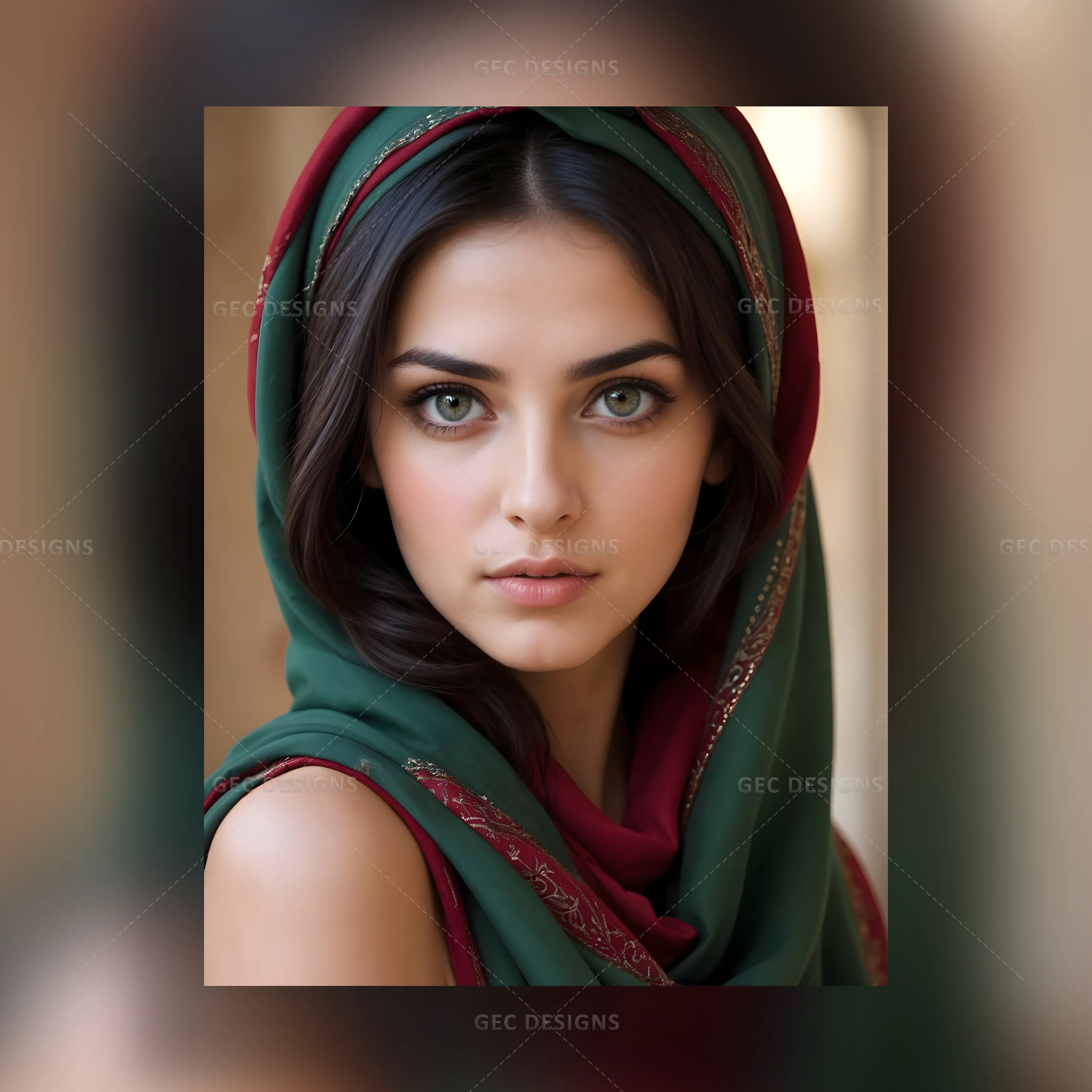 Hyper-realistic beautiful girl with beautiful eyes AI Generated ...