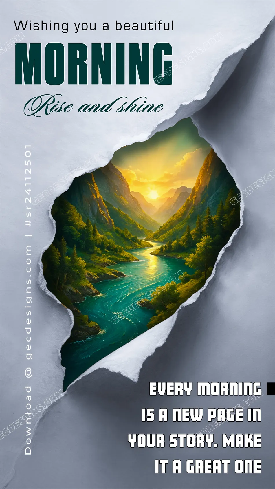 Inspiring good morning images featuring a sunrise-lit valley revealed ...