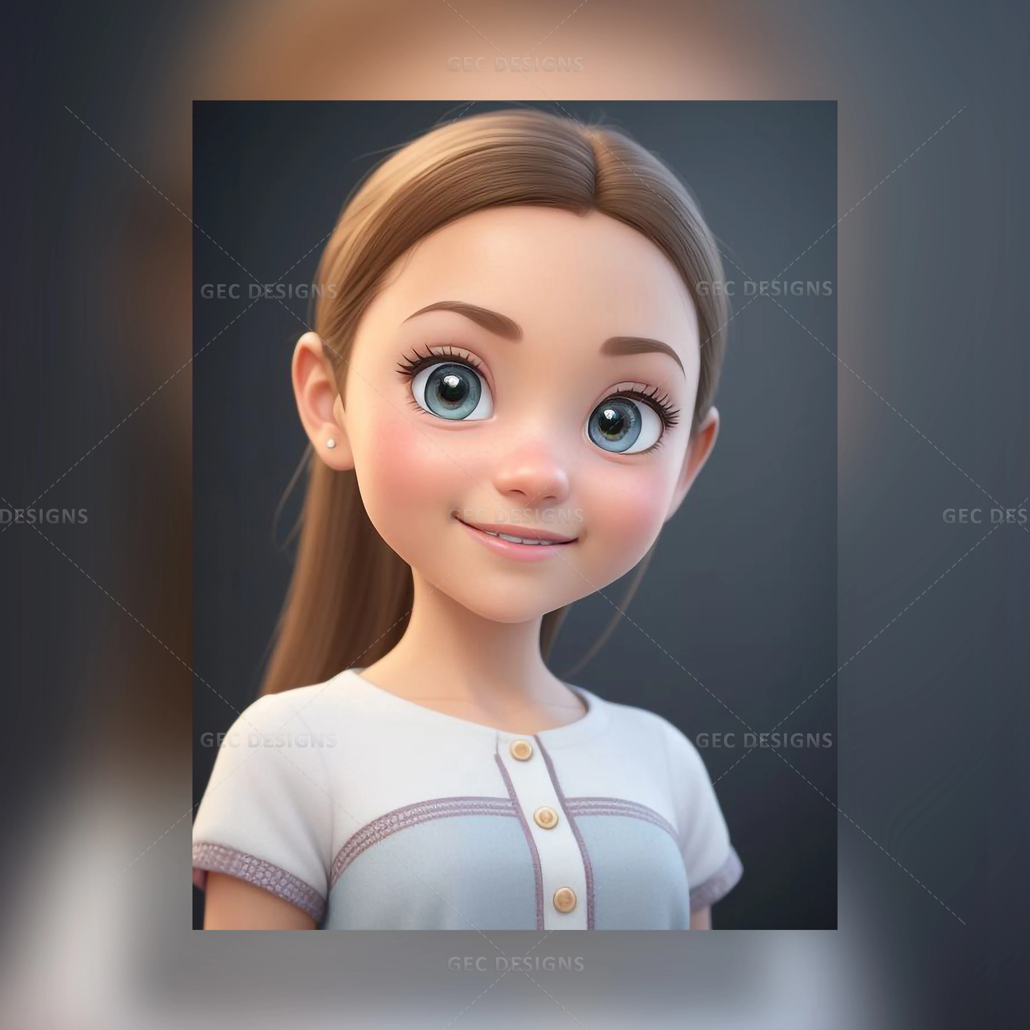 Ivy Cute looking girl with a smiling face AI Generated Girl Image | GEC ...