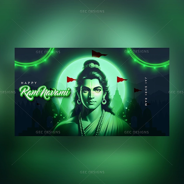 Lord Sri Ram Beautiful image Rama Navami wallpaper | GEC Designs