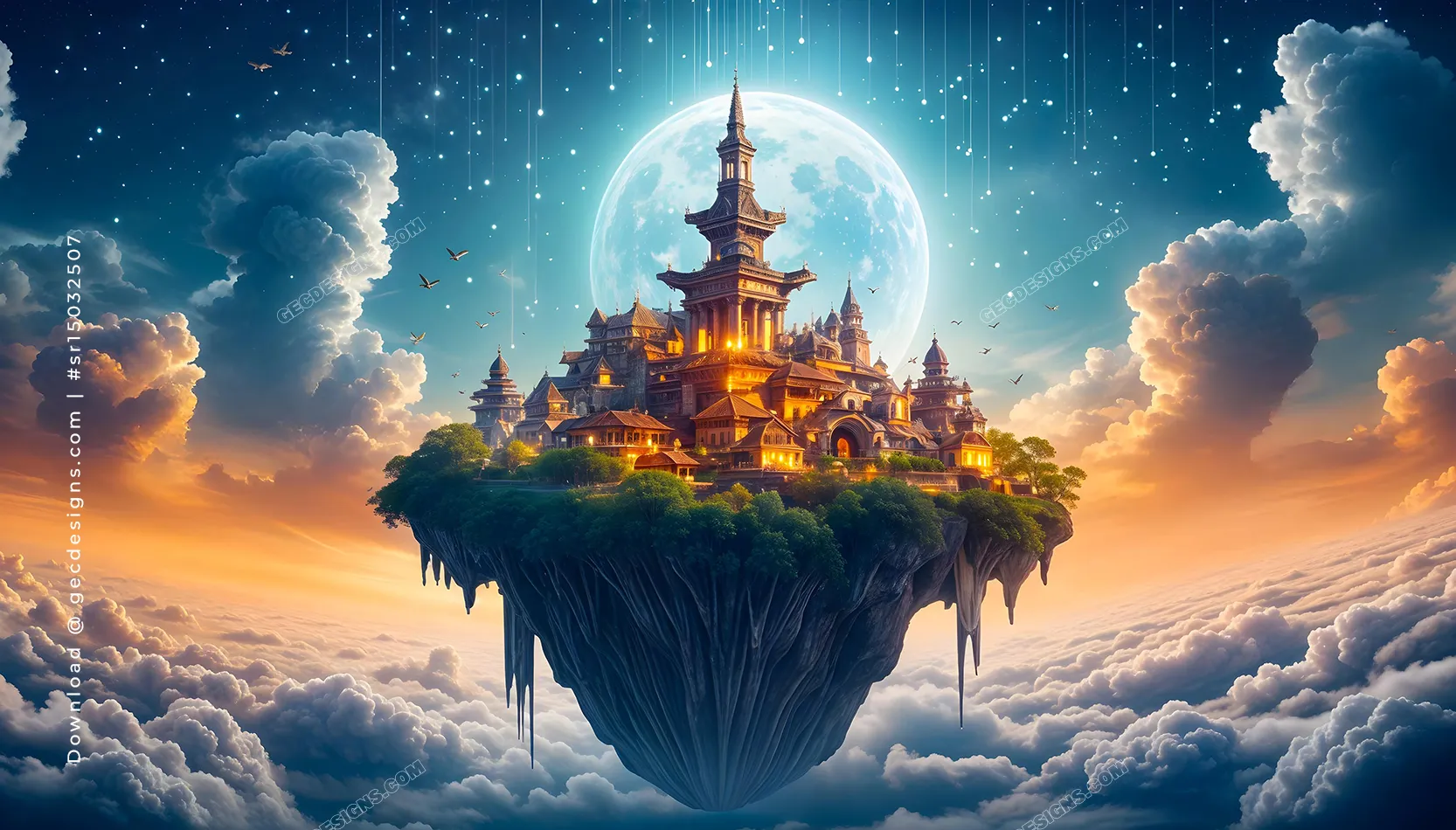 Magical Castle Wallpaper