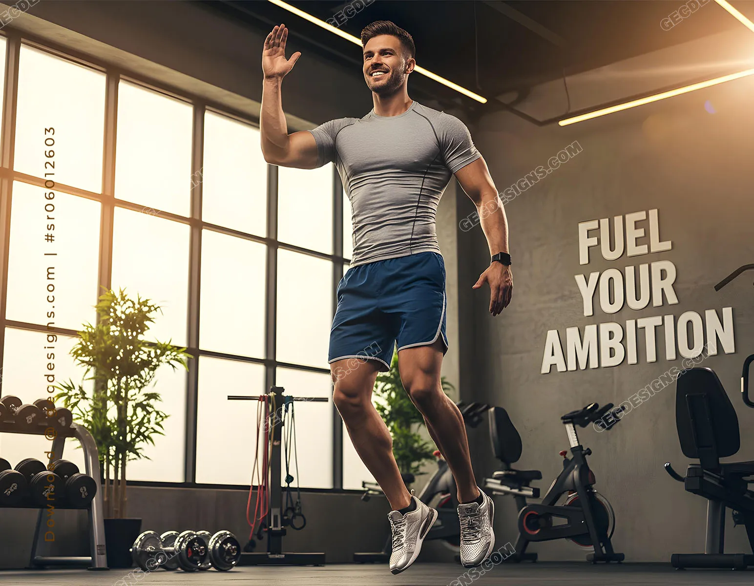 Male Fitness Bodybuilding Gym Wallpaper Featuring Extreme Muscle ...