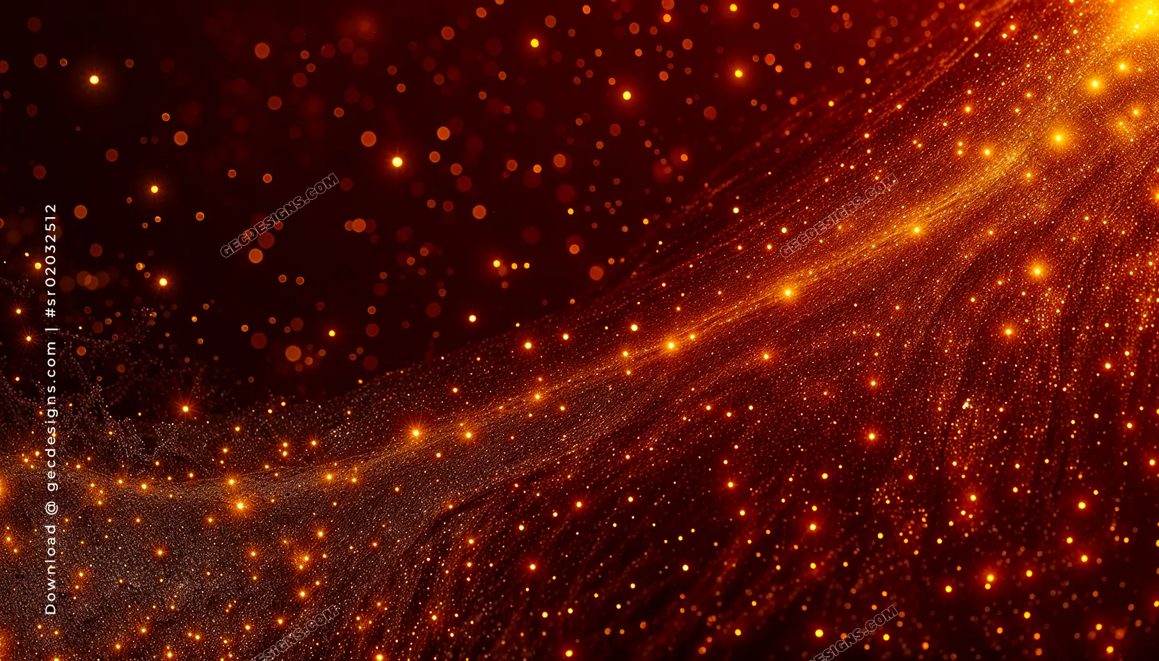 Red Shiny particle background - GEC Designs