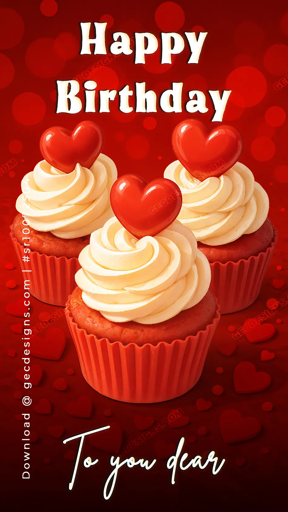 Happy Birthday Wishes Image with Golden Flowers and Dark Background to ...